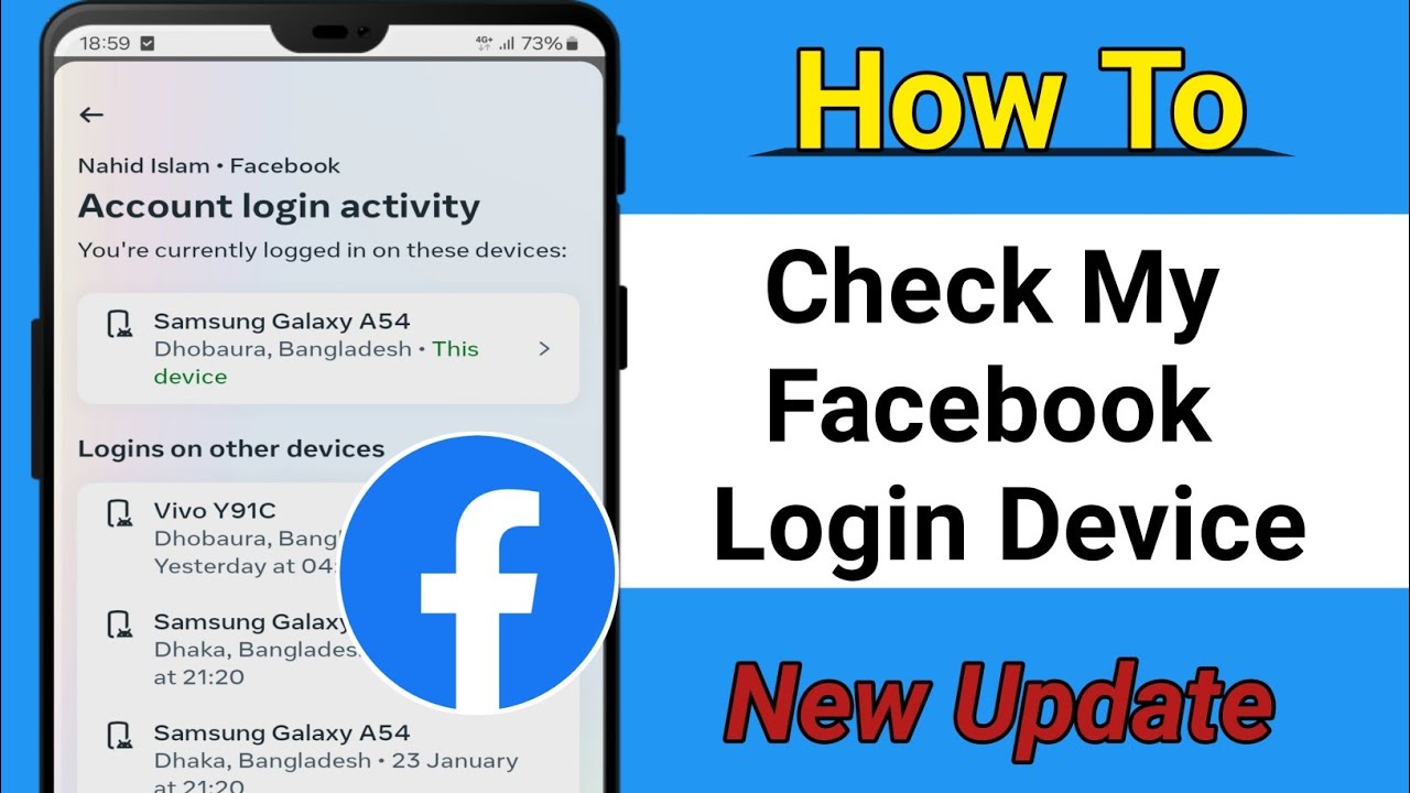 How to Check My Facebook Login Device | Who use my Facebook Account ...