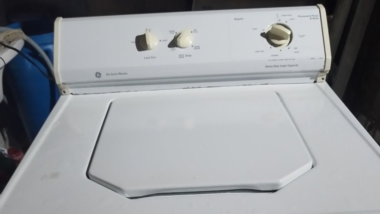 Lavadora GE Filter Flo - YouTube
