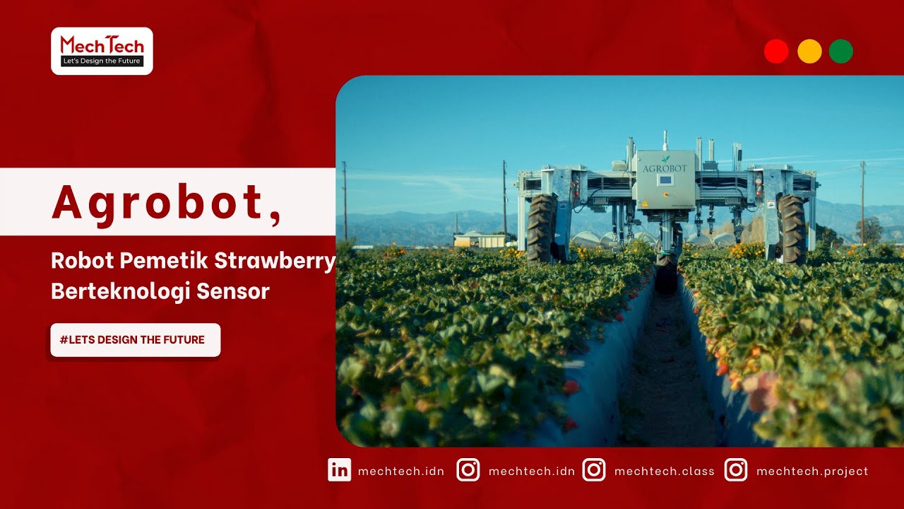 Agrobot, Robot Pemetik Strawberry Berteknologi Sensor - YouTube