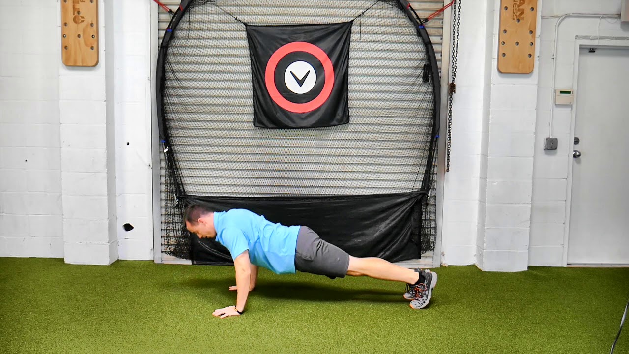 Push Up - Hand Release to Overhead Reach - YouTube