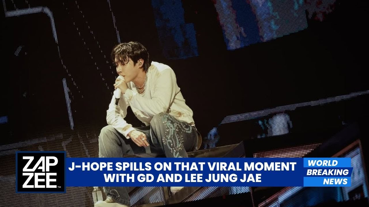 J-Hope Opens Up About that Viral Moment with GD and Lee Jung Jae - YouTube