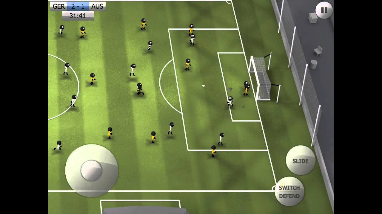 [Stickman Soccer] Keeper shoots, keeper scores! - YouTube