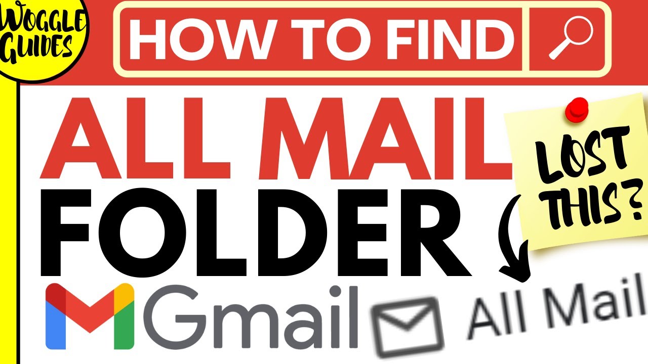 How To Find The All Mail Folder In Gmail YouTube How To Find The All Mail Folder In Gmail YouTube