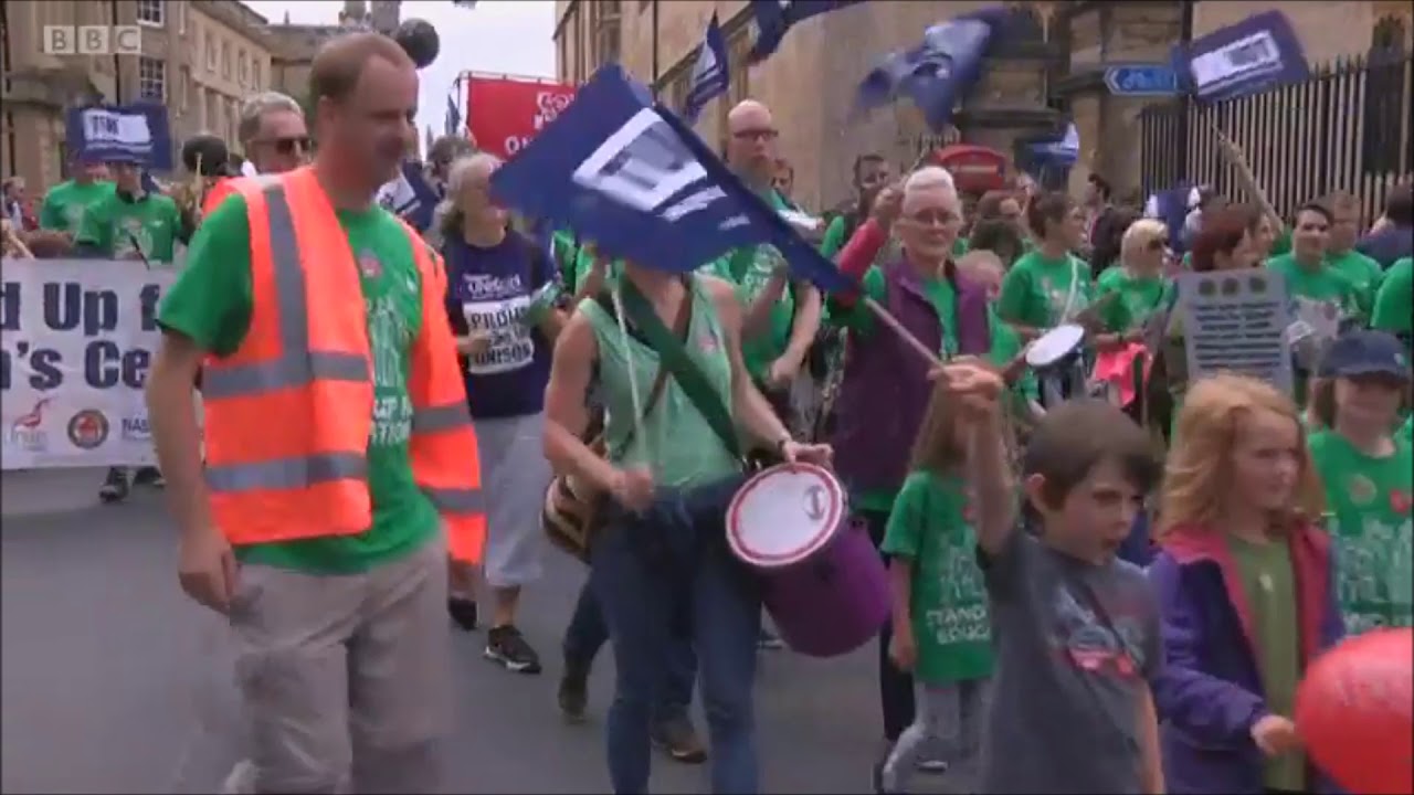 NUT strike BBC South Today 05/07/2016 - YouTube