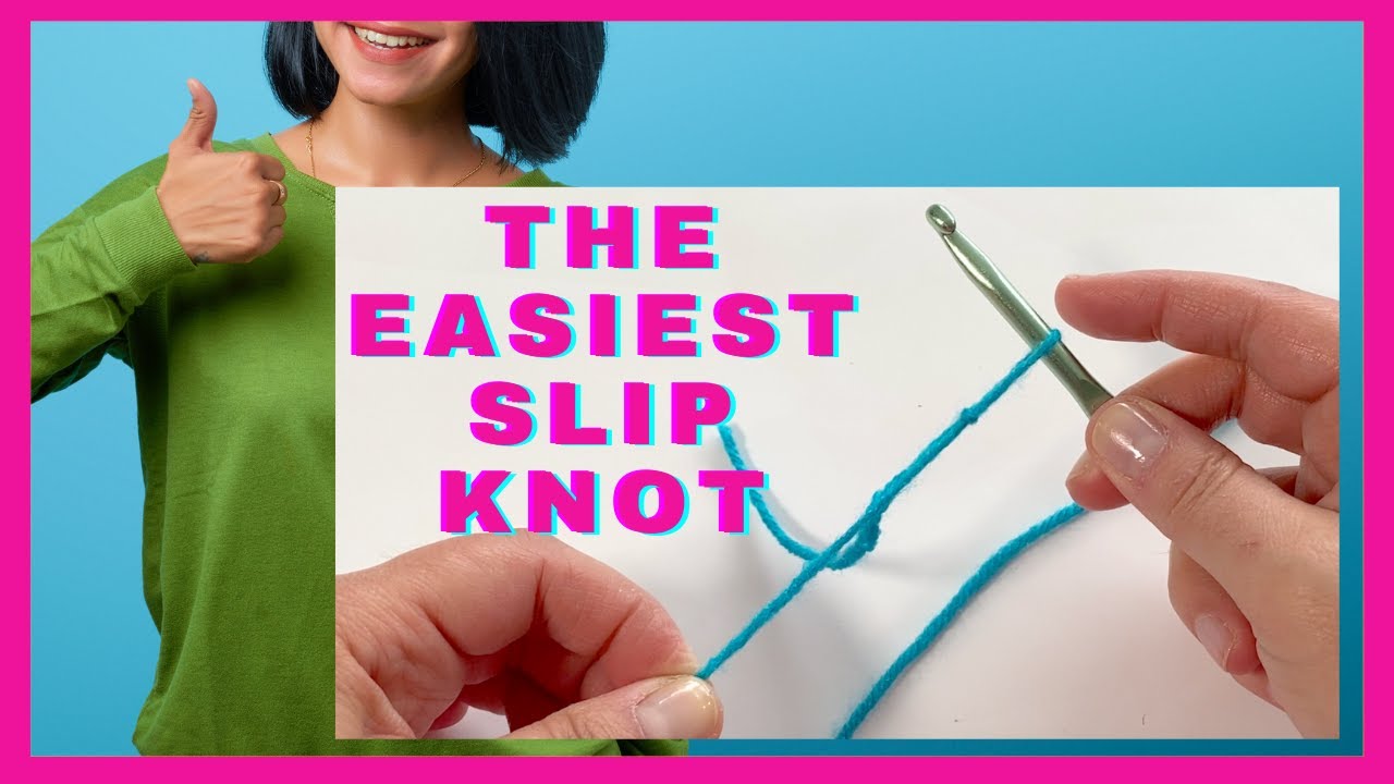 How to make a Slip Knot | CROCHET FOR BEGINNERS // SS297 - YouTube
