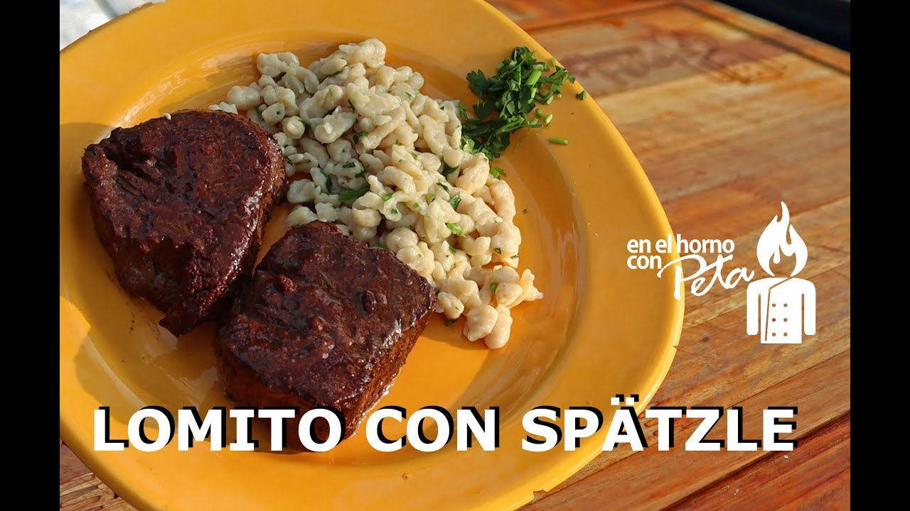 Lomito a la Mostaza con Spätzle ft Anne Walde - YouTube