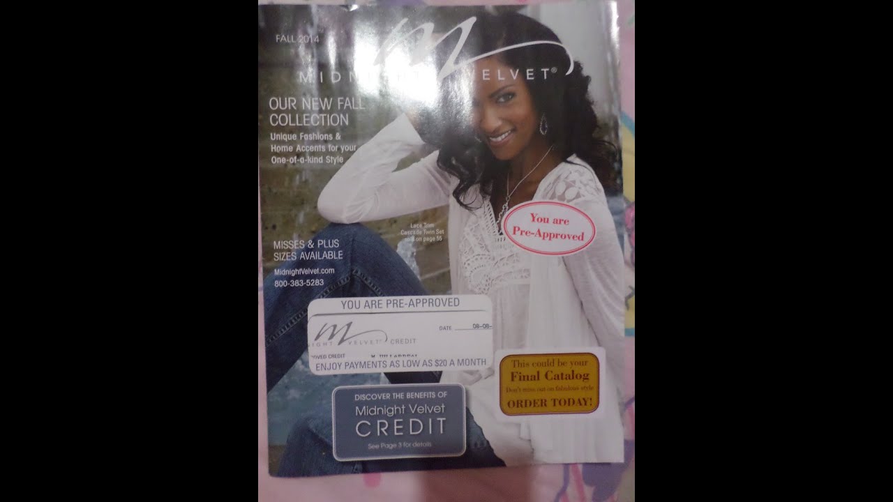 MIDNIGHT VELVET FALL 2014 CATALOG FASHION - YouTube