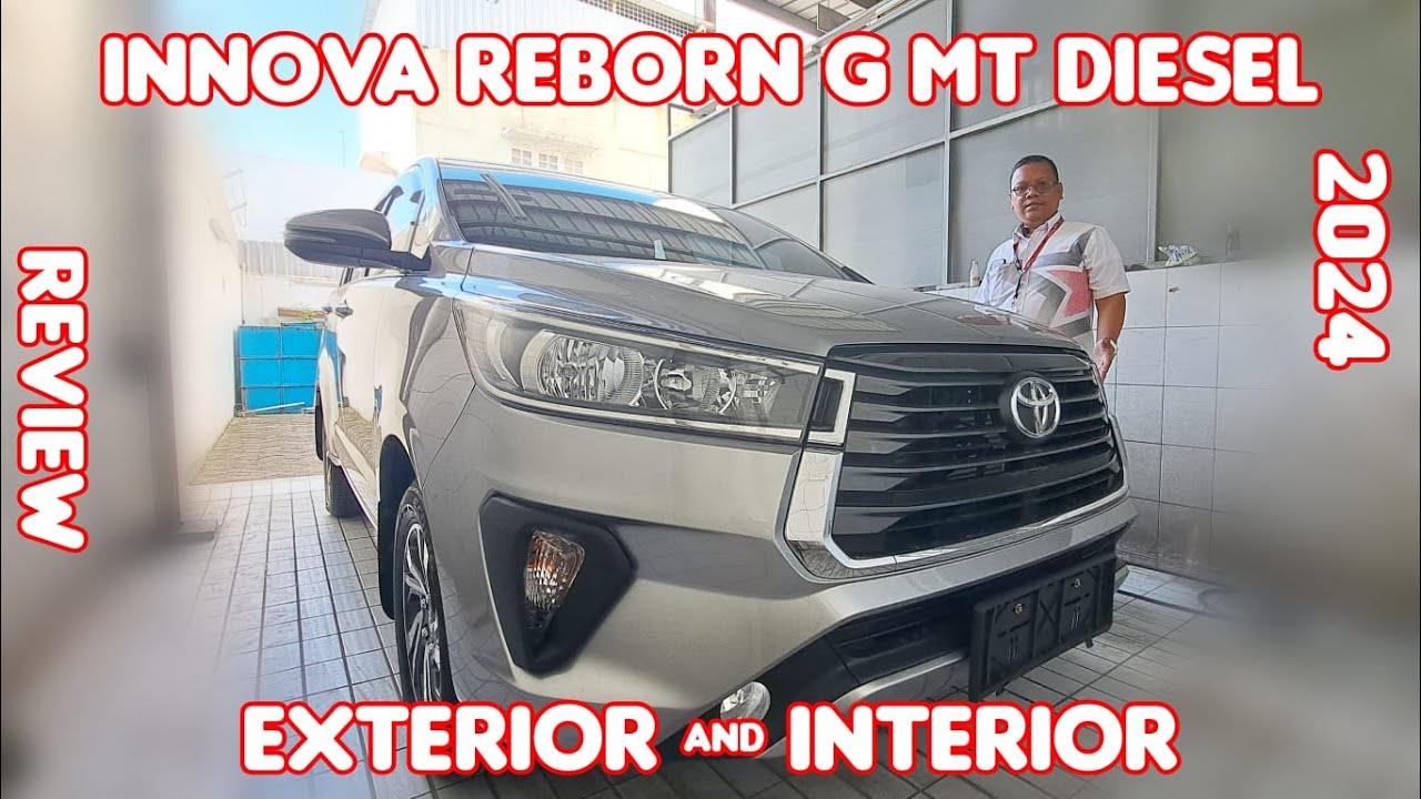 All New Innova Reborn G Manual Diesel Warna Silver Metallic Tahun 2024 ...