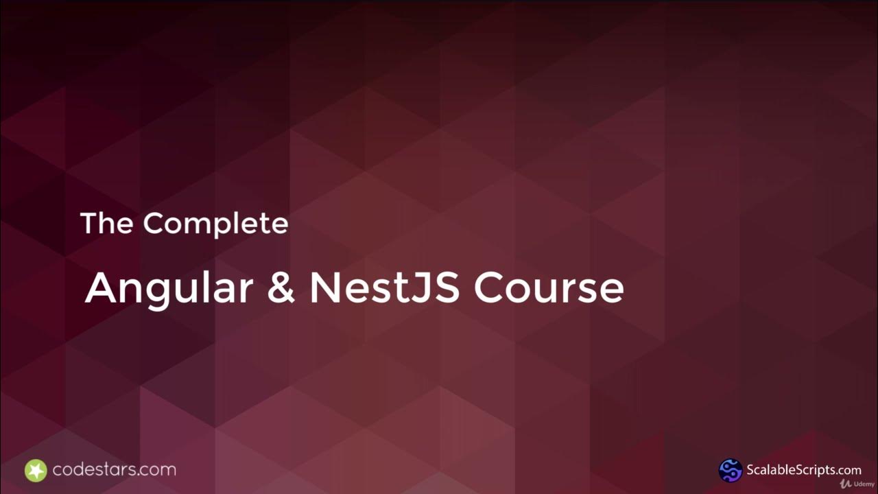 Introduction - The Complete Angular & NestJS Course - YouTube