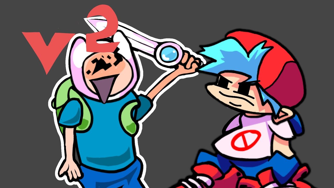 FnF:Pibby Apocalypse No Hero finn reskin V2 #fnf - YouTube