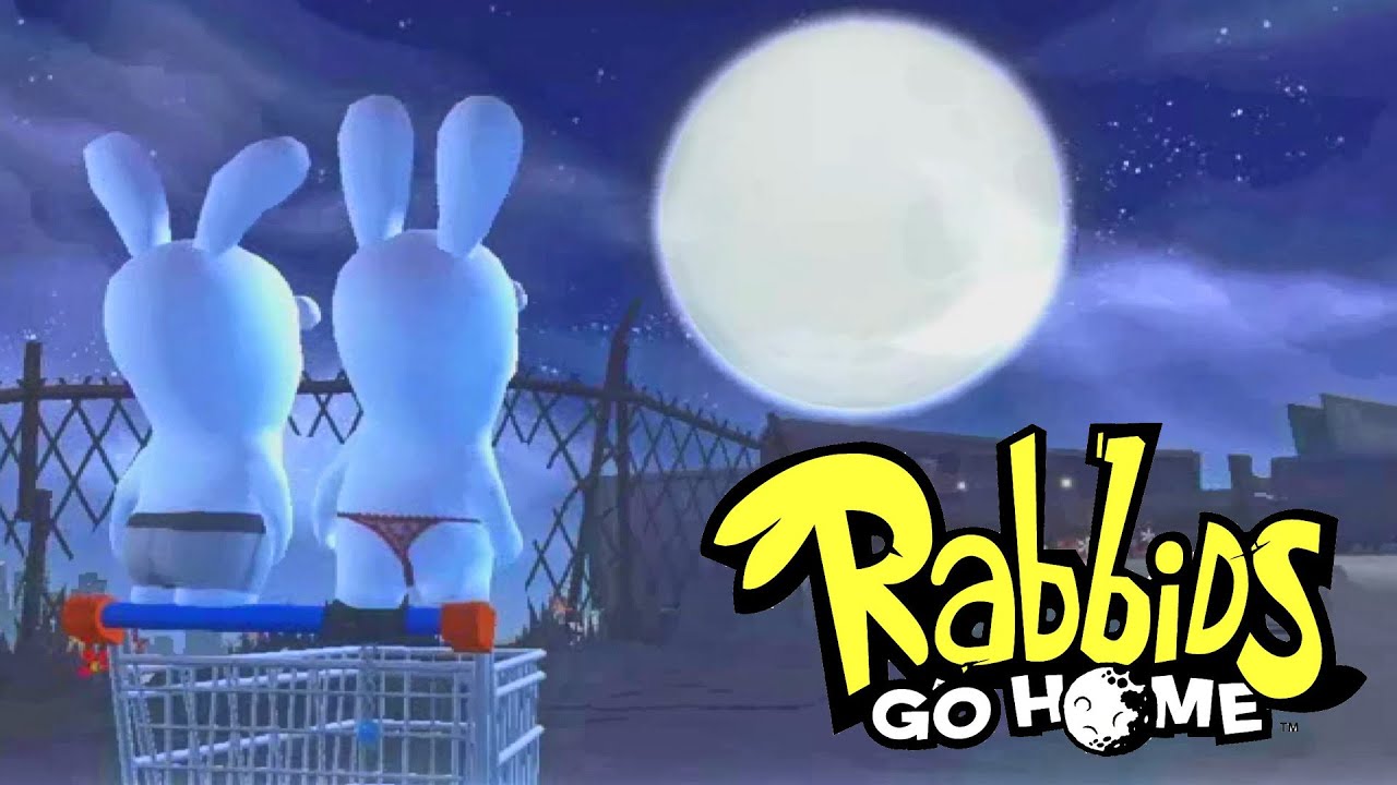 Going To The Moon! Rabbids Go Home - YouTube