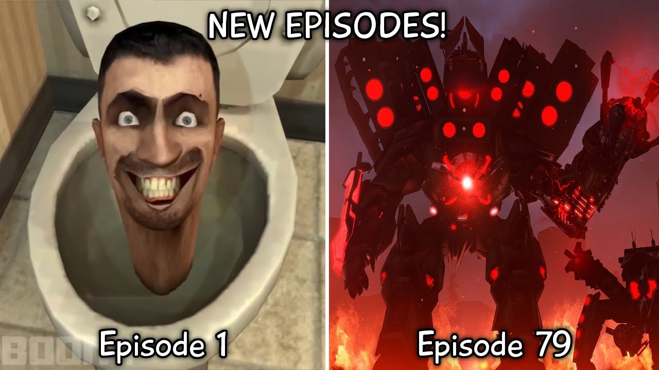 Skibidi Toilet 1 - 79 Full Episodes (60 FPS REMASTERED) Titan Speakerman 3.0 (Episode 80?) - YouTube