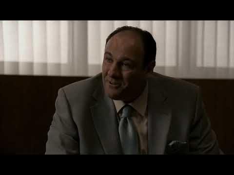 Sopranos - Tony comes to therapy session to ask Melfi out in "Two Tonys ...
