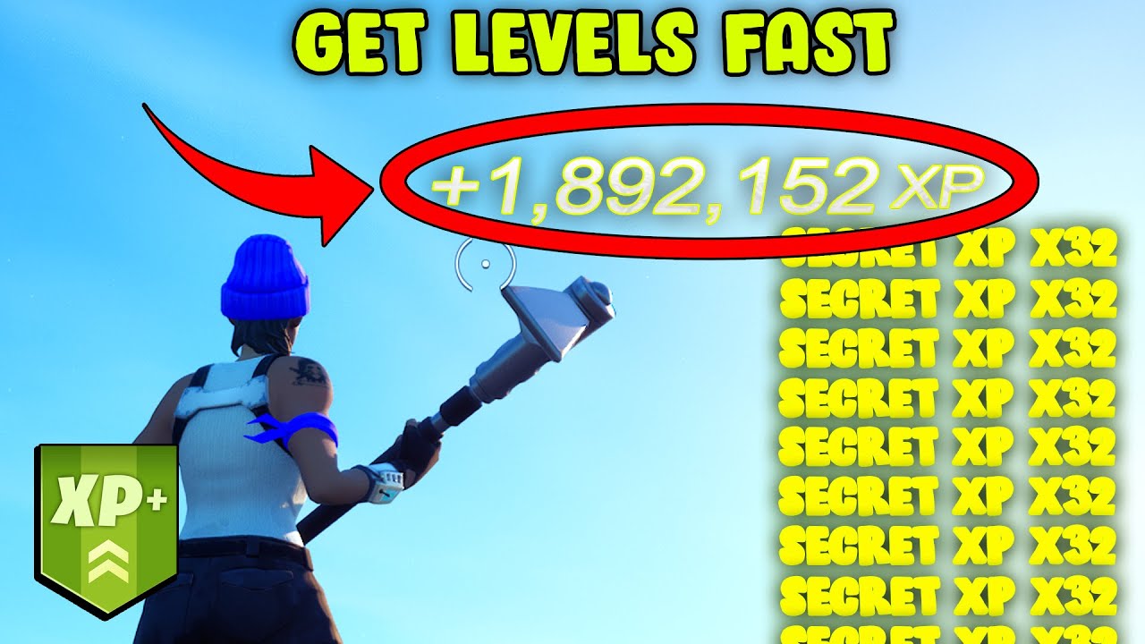 FORTNITE - NEW BEST *AFK* XP GLITCH WORKING NOW (1,000,000 XP EVERY ...