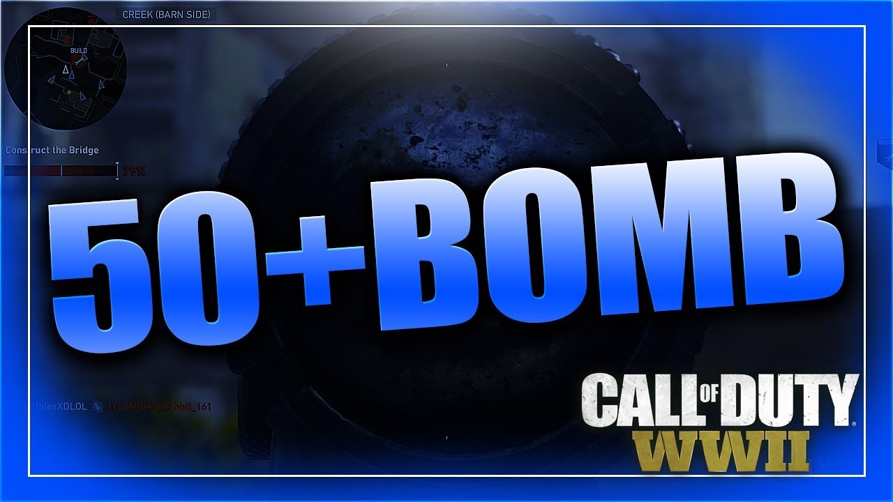 Call of Duty: WWII War 50 Bomb - YouTube