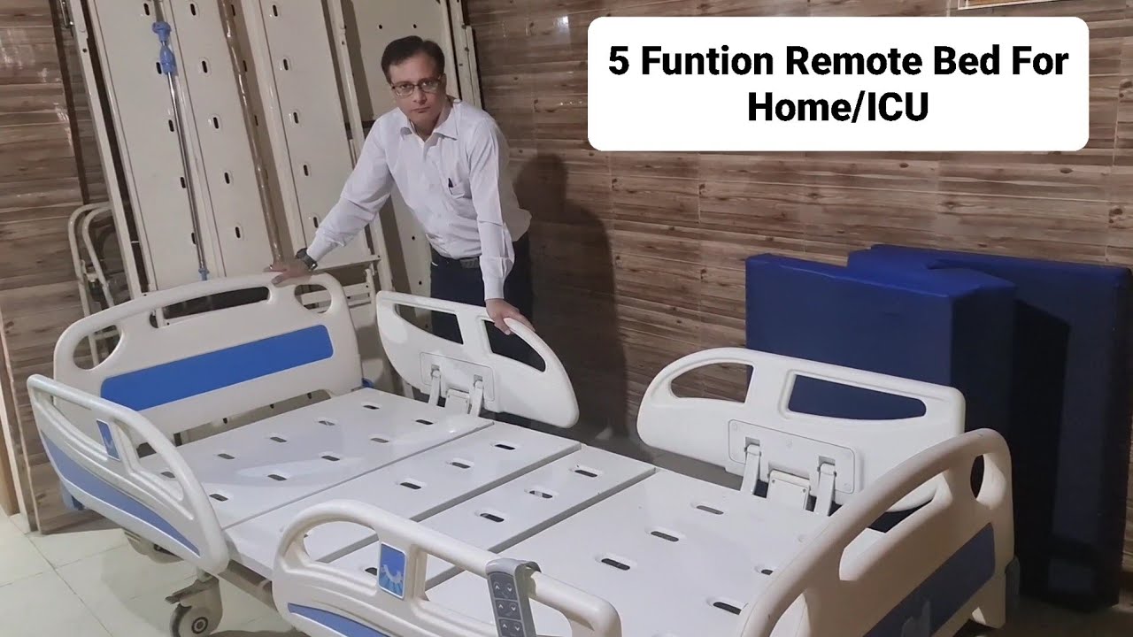 5 FUNCTION REMOTE HOSPITAL BED - YouTube