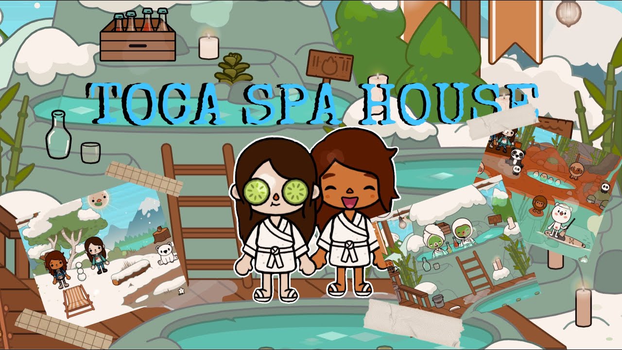 TOCA SPA DAY WITH BFF! | the see blings ☁️ - YouTube
