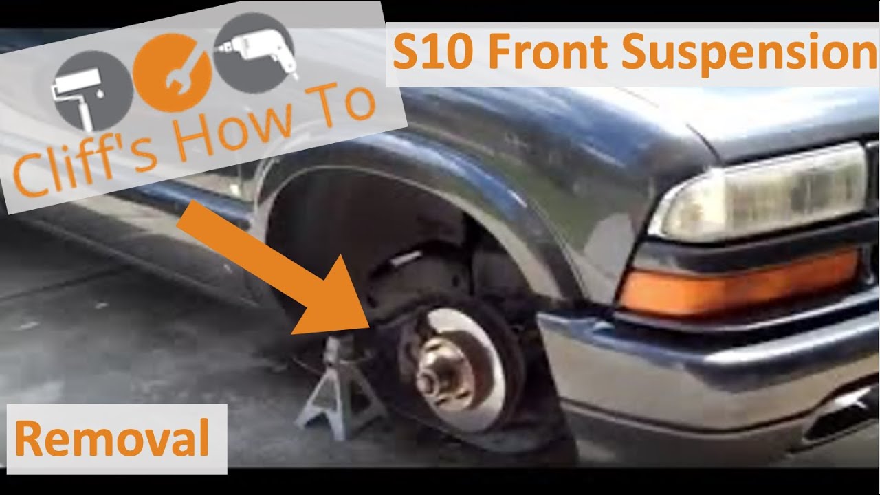 S10 Front Suspension Removal for Energy Suspension and New Ball Joint ...