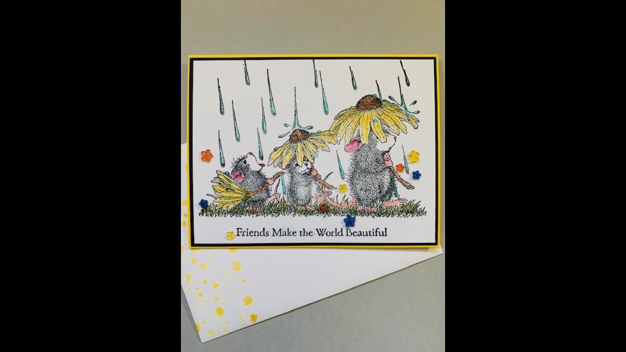 Spellbinders & House Mouse Designs "Spring Rain" - YouTube