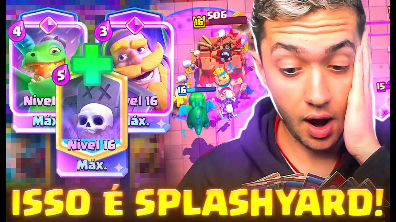 UPEI A MELHOR VERSÃO DE SPLASHYARD ATUALMENTE PARA O NÍVEL 16! - YouTube
