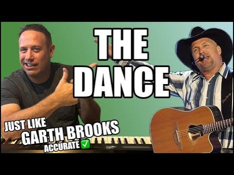 How To Play The Dance by Garth Brooks Piano Lesson Shawn Cheek Tutorial ...