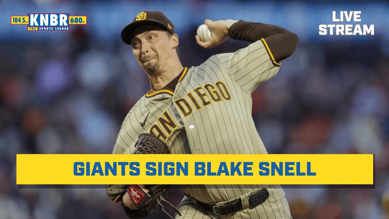 Giants sign Blake Snell, part ways with Renel Brooks-Moon | KNBR ...