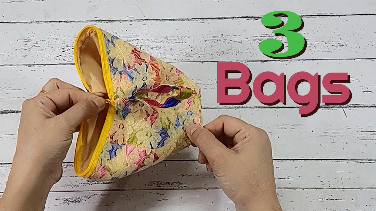 3 Quick and Simple, Shopping bags, Daily Use Bags You Can Make in ...