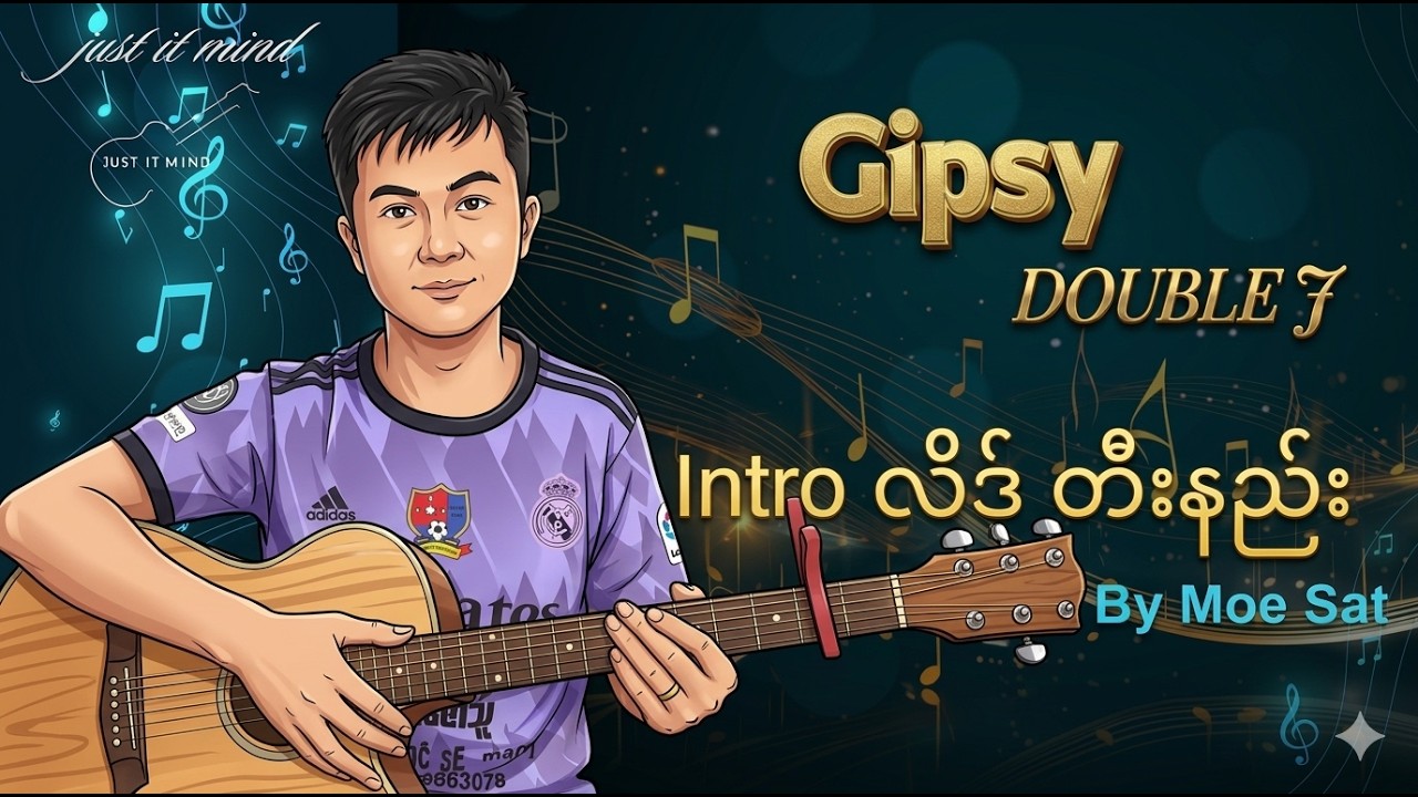 Gipsy -Double J intro; lead Guitar tutorial by Moe Sat - YouTube