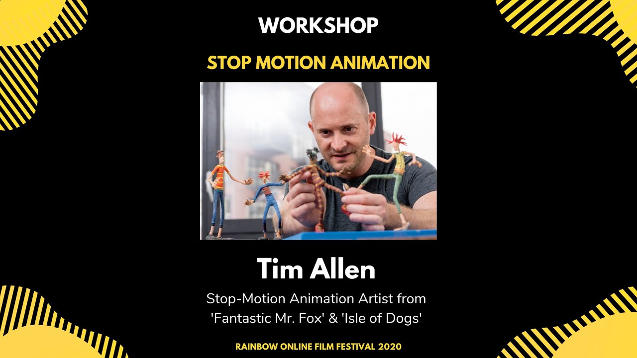 Workshop | Stop Motion Animation with Tim Allen | ROFF 2020 - YouTube