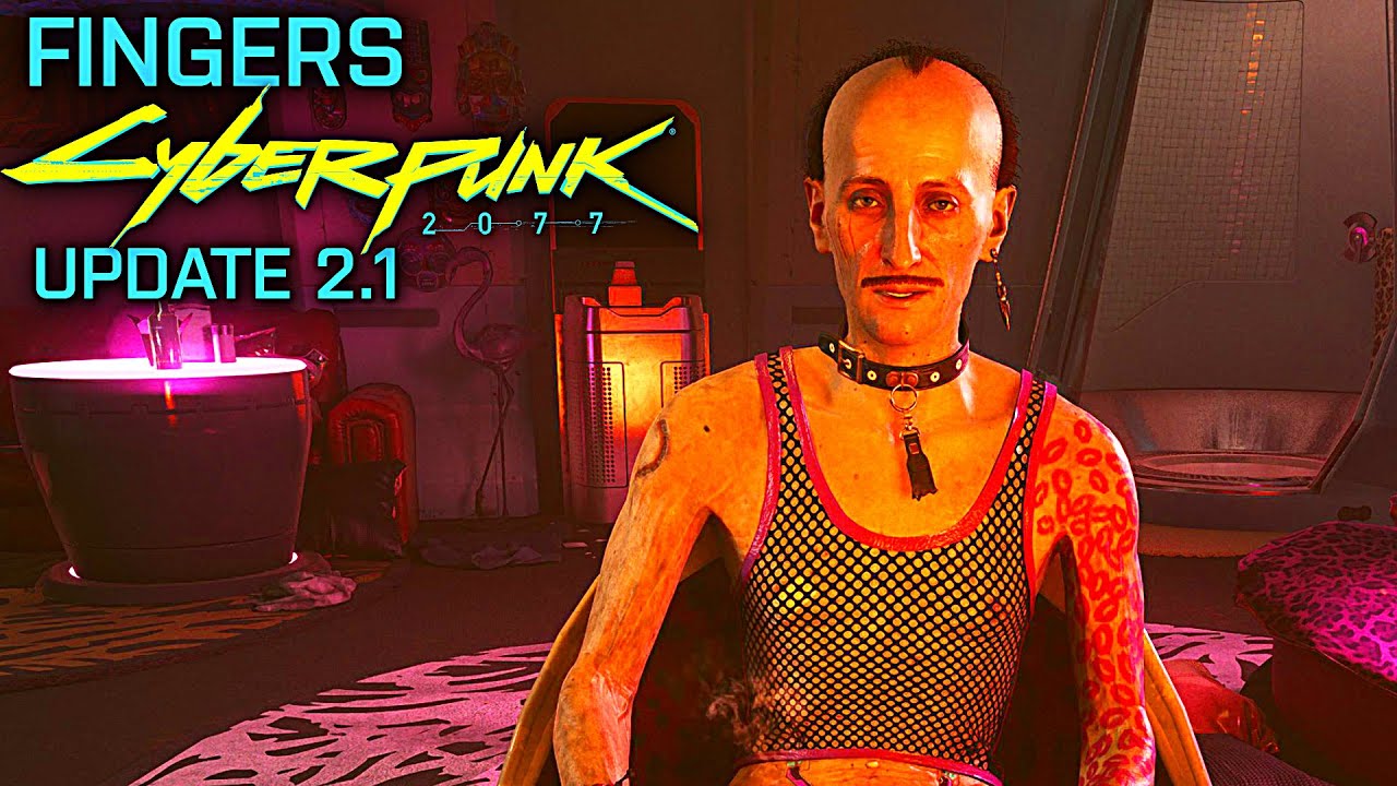 Cyberpunk 2077 2.1 Update Fingers in Cyberpunk 2077 Phantom Liberty 2.1 ...