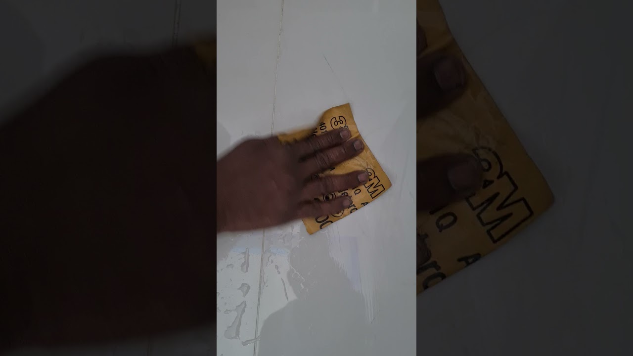 Como Quitar Rayas en el Piso Porcelanato - YouTube