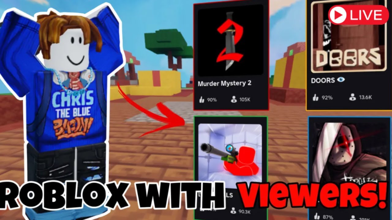🔴IM BACK! - Roblox Live Stream With YOU and Viewers!🔴#livestream - YouTube