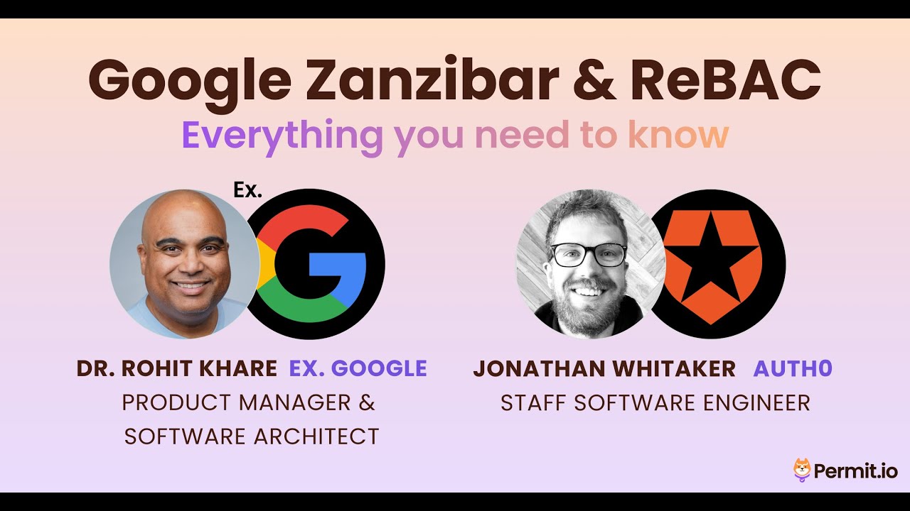 Google Zanzibar & ReBAC: Everything you need to know - YouTube