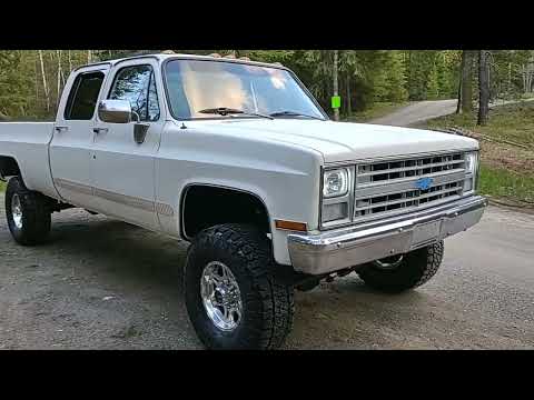 1987 Chevrolet R30 Crew Cab 4x4 for Sale - Cars & Bids