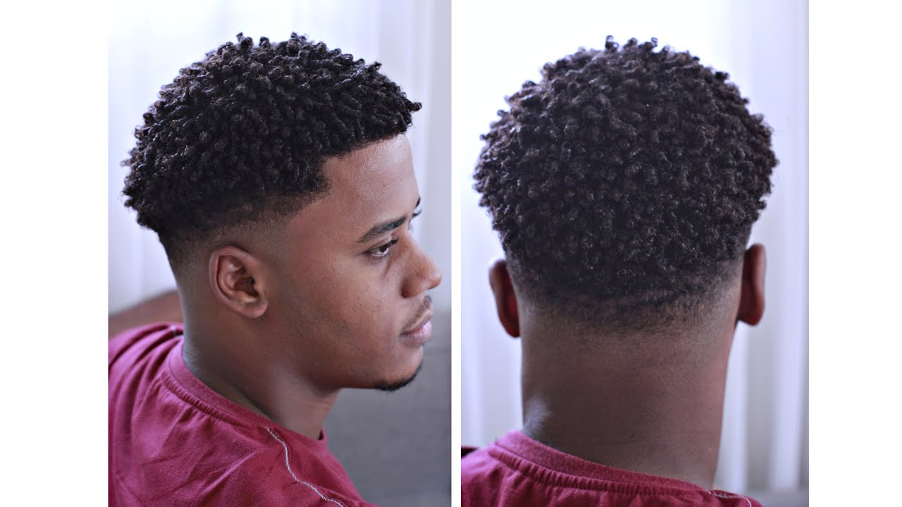 Corte Low Fade en hombre cabello crespo l Anny Crespa - YouTube