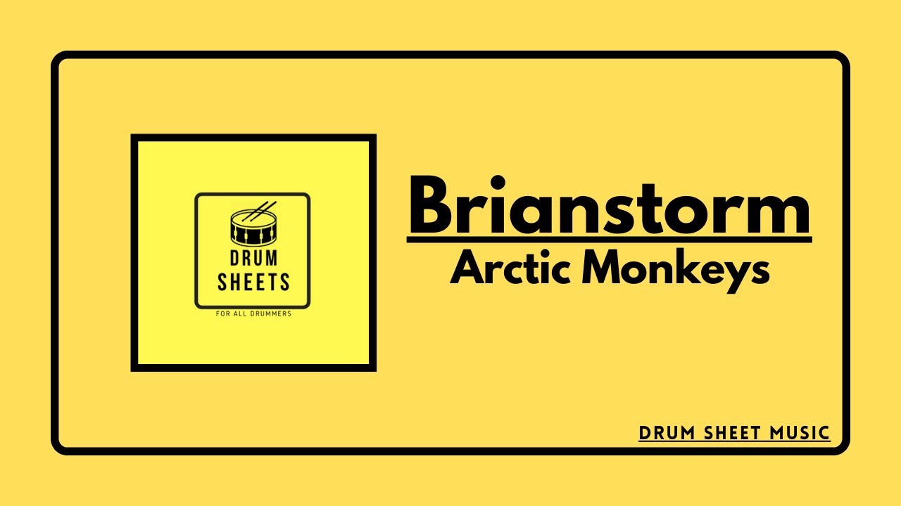 Brianstorm - Arctic Monkeys / Drum Sheet Music - YouTube