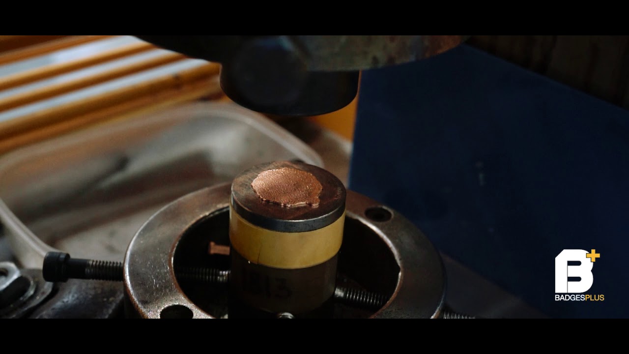 The Badges Plus Stamping Process | How to Stamp Badges | UK Badge ...