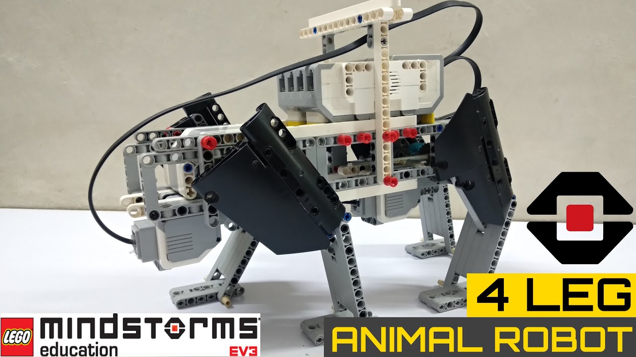4 LEG WALKING ROBOT - LEGO MINDSTORMS EV3🔥 - YouTube