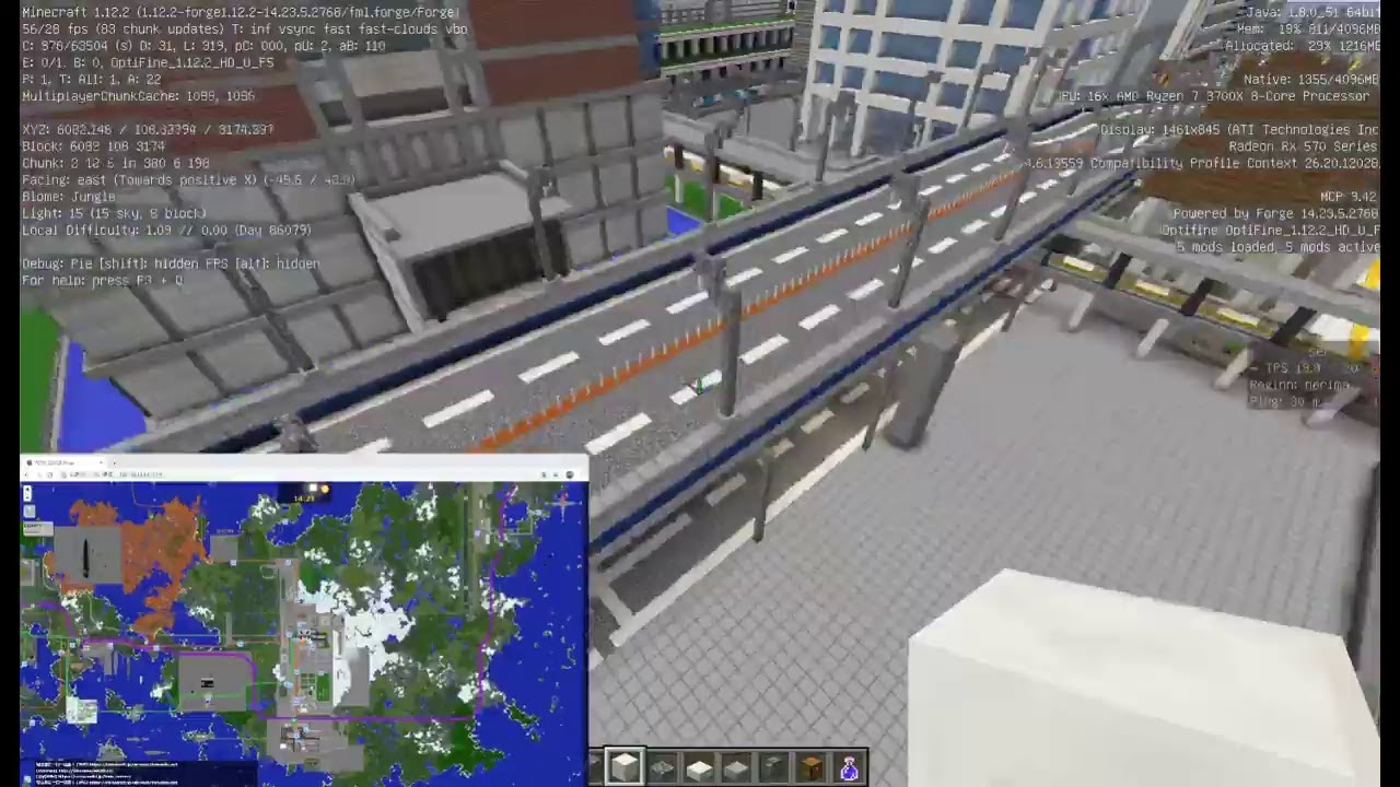 Minecraft マルチサーバー TORO SERVER ドライブ配信 - YouTube