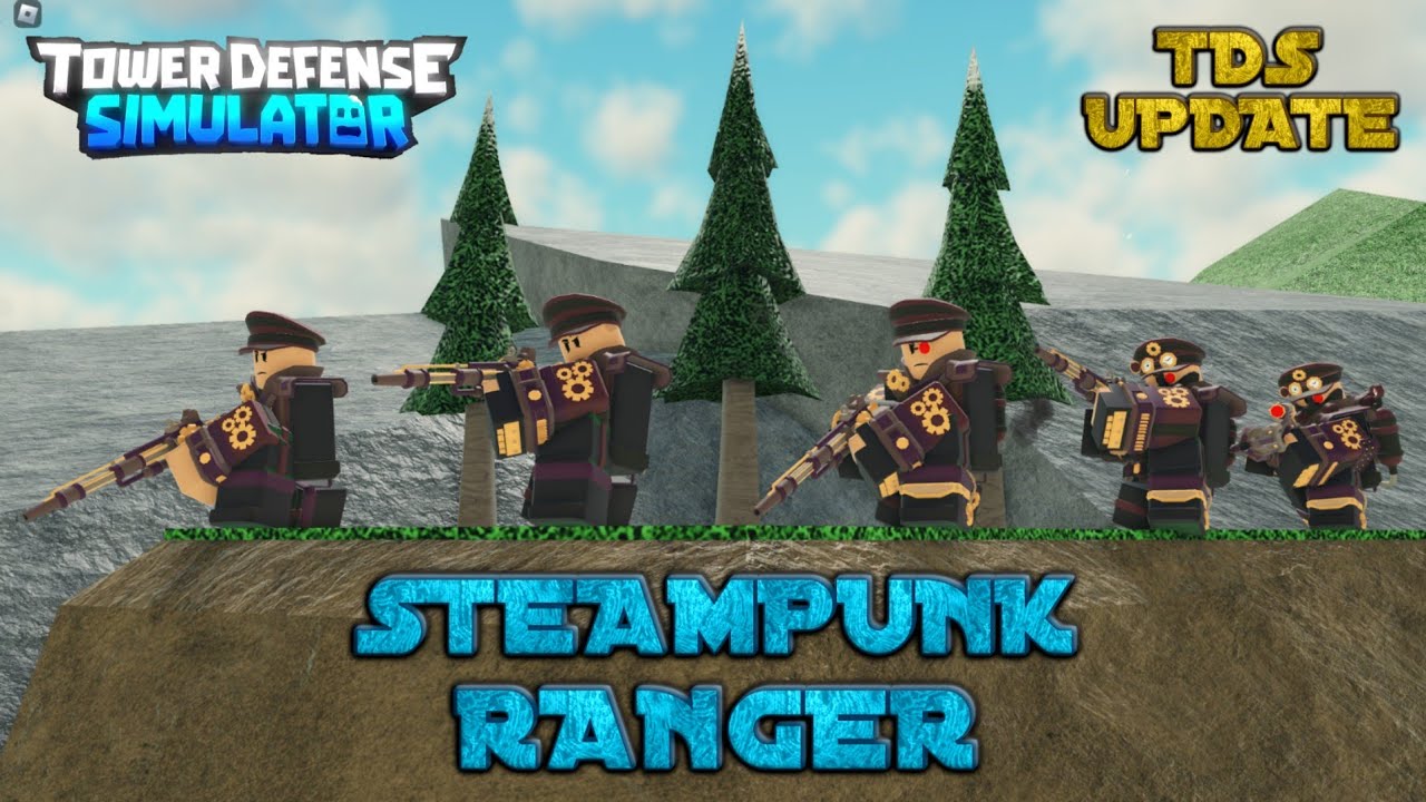 new Steampunk ranger tds | tds new ranger skin steampunk | tds update ...