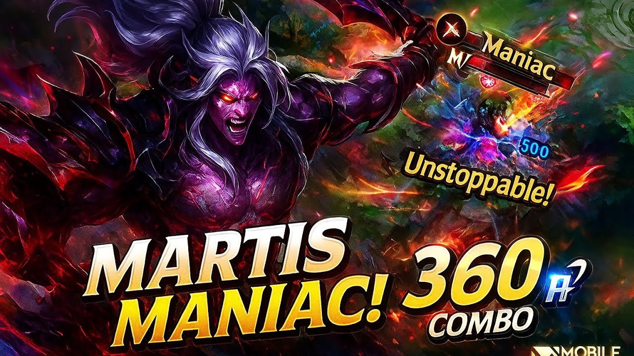martis # maniac# mlbb 😎😎 - YouTube