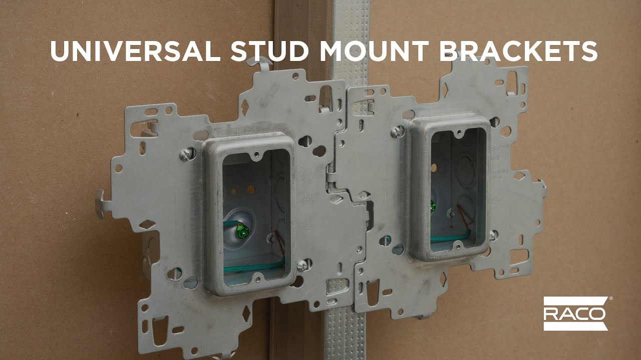 Universal Stud Mount Brackets – Saving You Time - YouTube