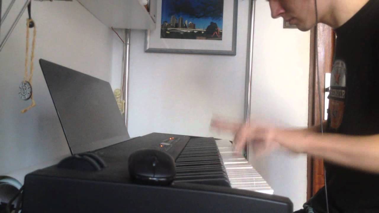 BBC Sherlock theme on piano - YouTube
