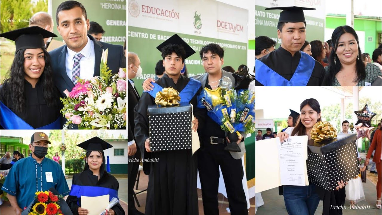 Graduación En El CBTa #239 Erongaricuaro - YouTube