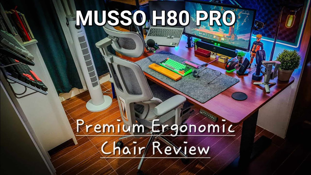 MUSSO H80 PRO ERGO CHAIR, Is it better? - YouTube