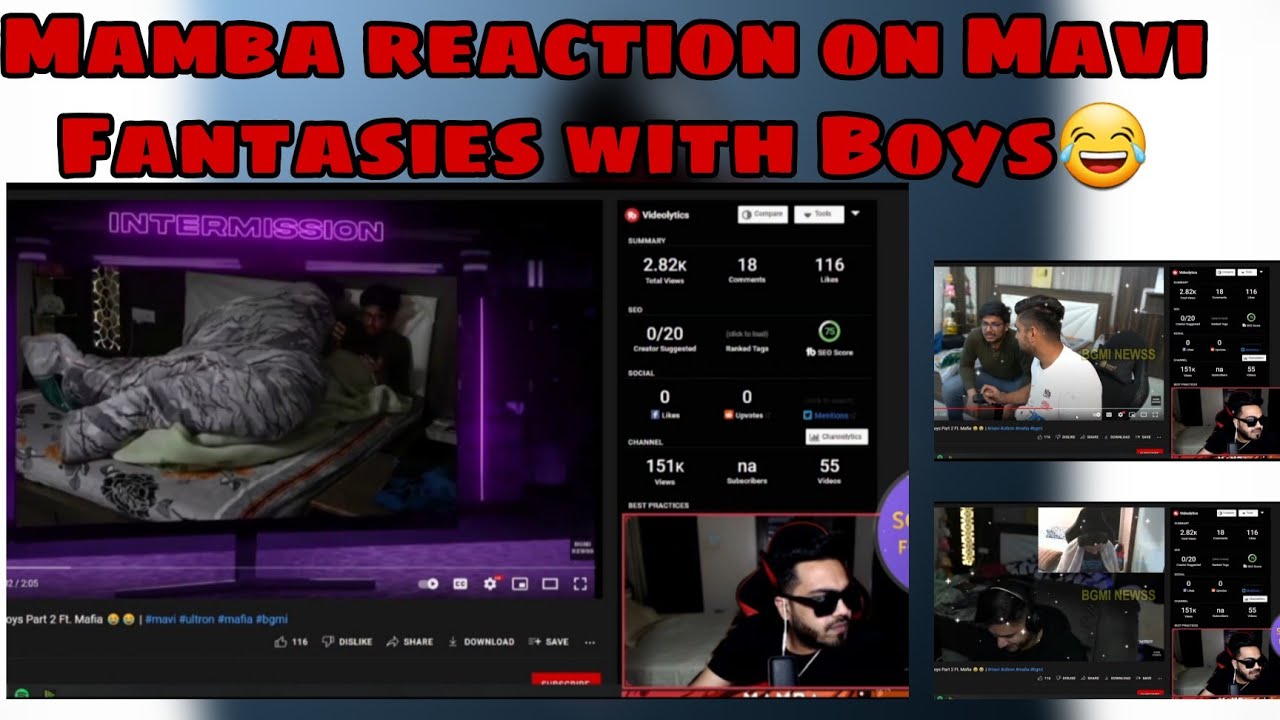 Mamba reaction on Mavi fantasies with boys video😂 #mafia #mavi #ultron ...