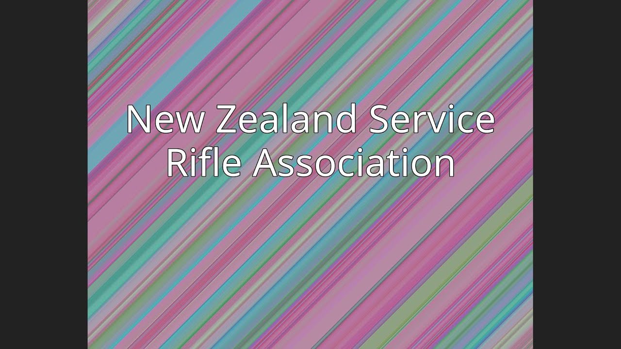 New Zealand Service Rifle Association - YouTube