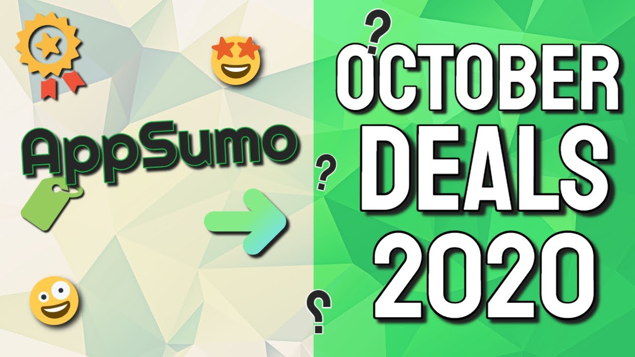 Best Appsumo Deals October 2020 - Appsumo lifetime deals - YouTube