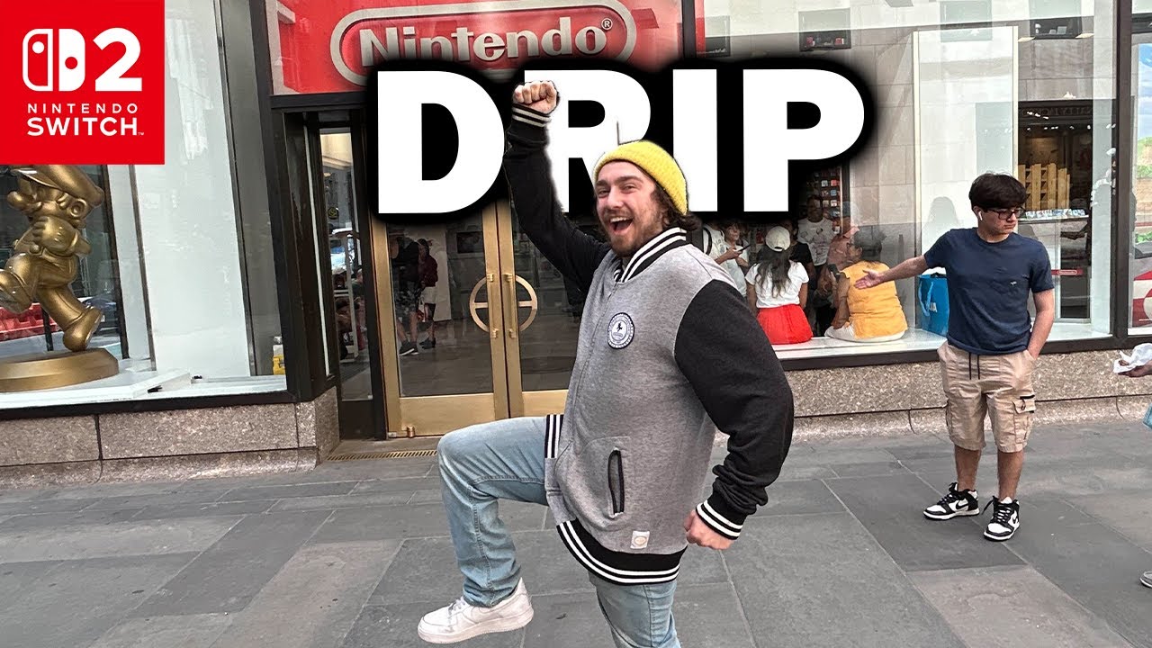 [Day 44] Getting Dripped Up at Nintendo NY - YouTube