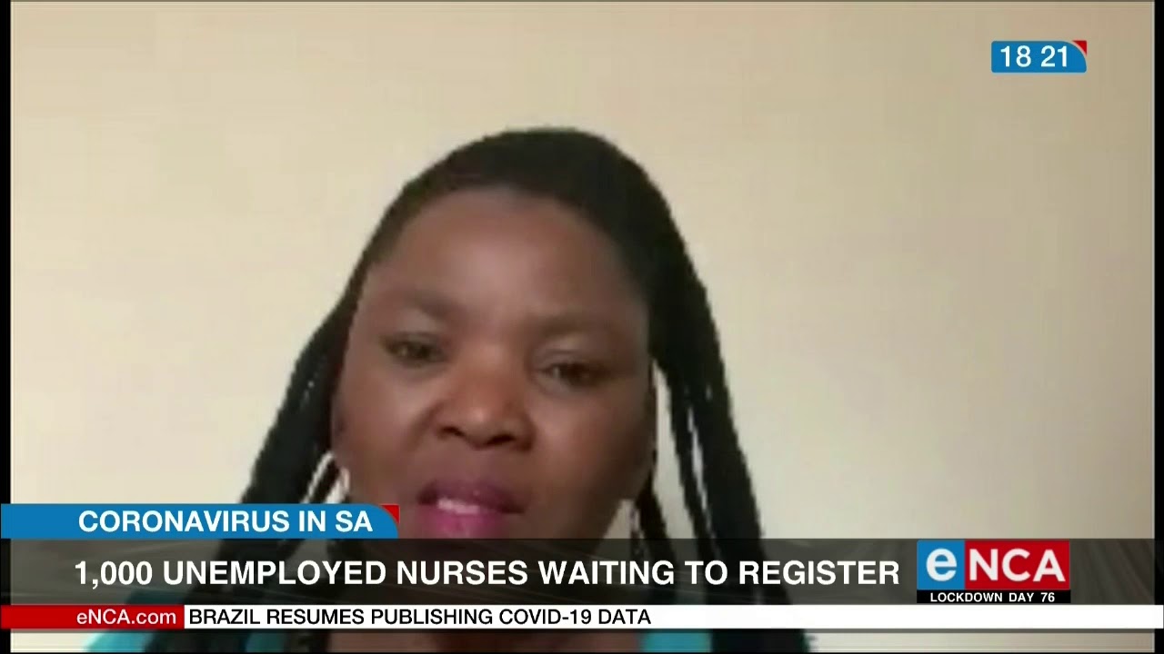 1,000 unemployed nurses waiting to register - YouTube